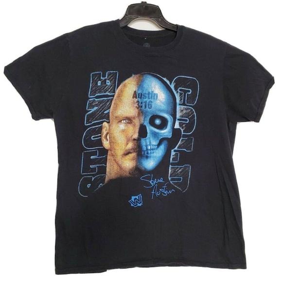Gildan | Shirts | 9s Stone Cold Steve Austin Wwf Wrestling Unisex ...